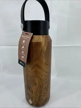 elemental | Dining | Nwt Elemental Core Woodgrain Logo Stainless Steel ...